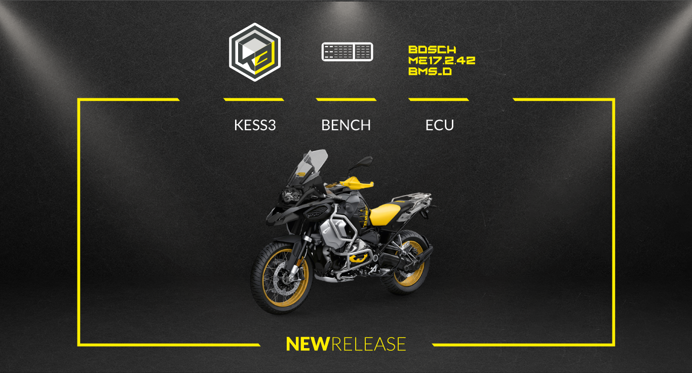 BMW R1250 GS: work in BENCH mode with KESS3, on the top selling ...
